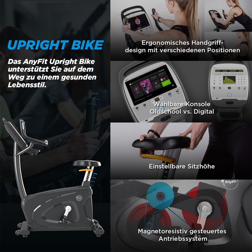 دوچرخه ایستاده Anyfit - AI3 - آیکان فیتنس